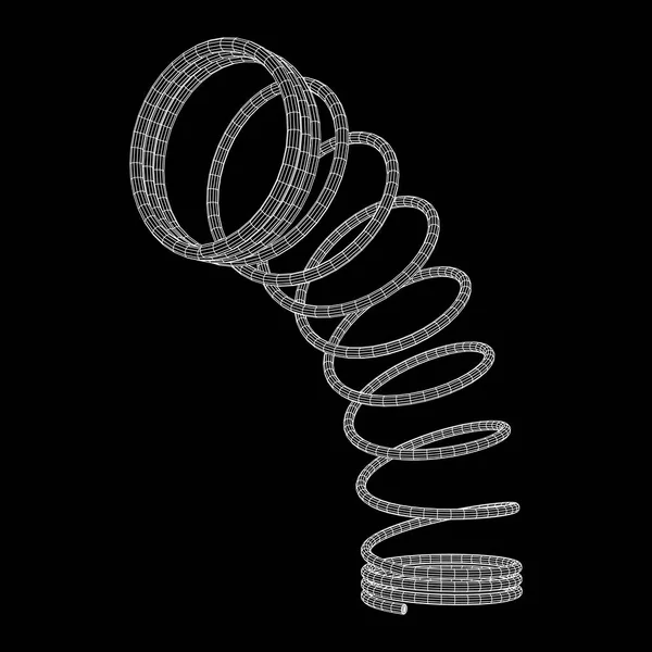 Helical spring Vector Art Stock Images | Depositphotos