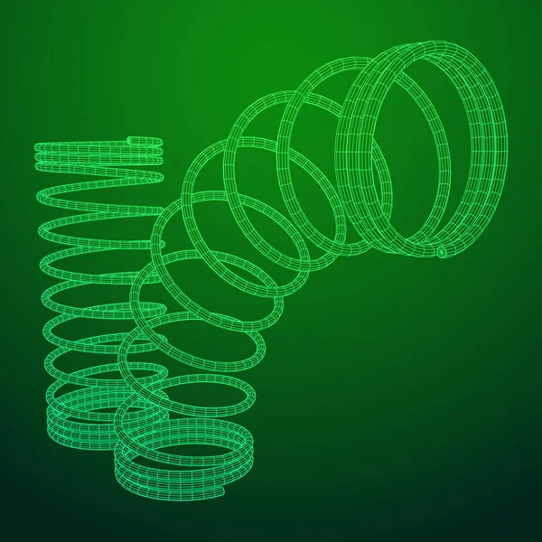 Helical spring Vector Art Stock Images | Depositphotos
