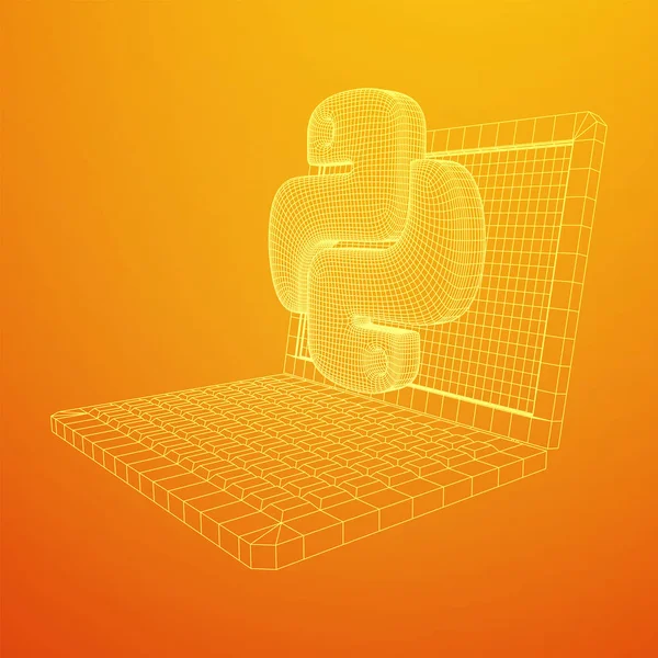 Python code language sign Stock Vector Image by ©newb1 #328650790