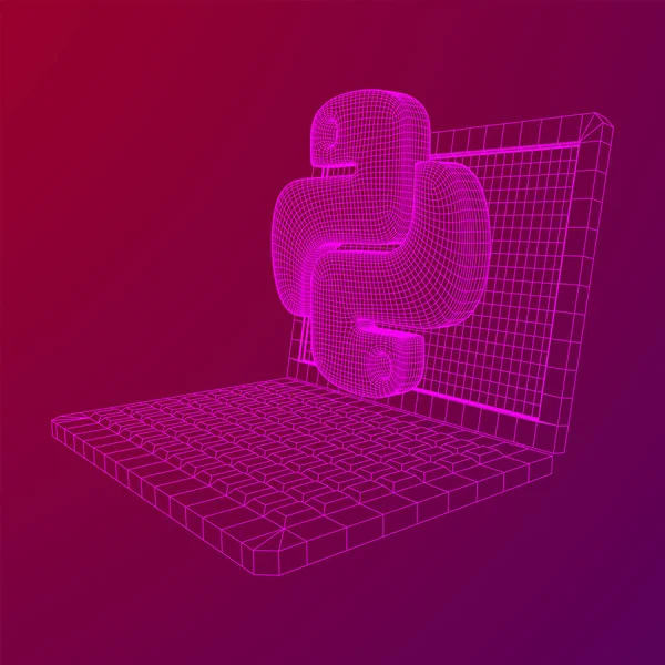 Python code language sign Stock Vector Image by ©newb1 #328650790