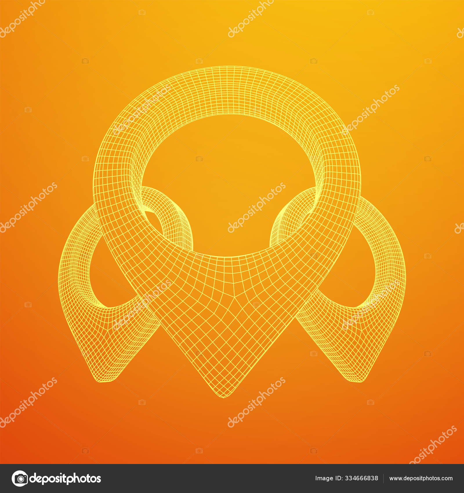 Geo map pin mesh. Place symbol GPS pictogram. Stock Vector by ©newb1 ...