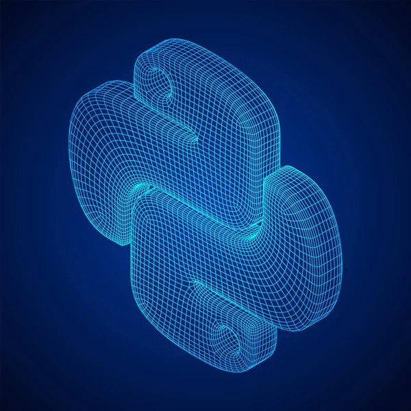 Python code language sign — Stock Vector © newb1 #332653726