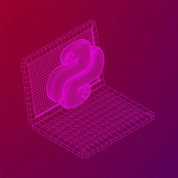 Python code language sign Stock Vector by ©newb1 347836685