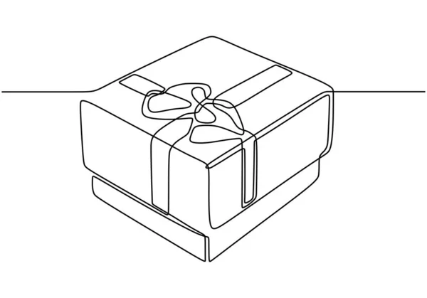 One line drawing of ribbon minimalism drawing vector illustration ...