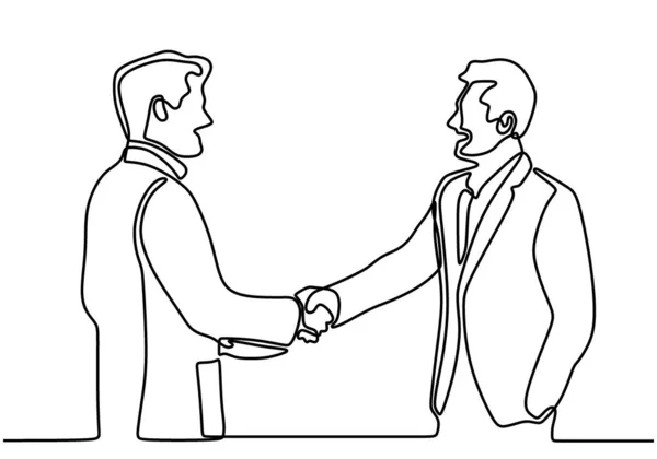 Sketch illustration of handshake Vector Art Stock Images | Depositphotos