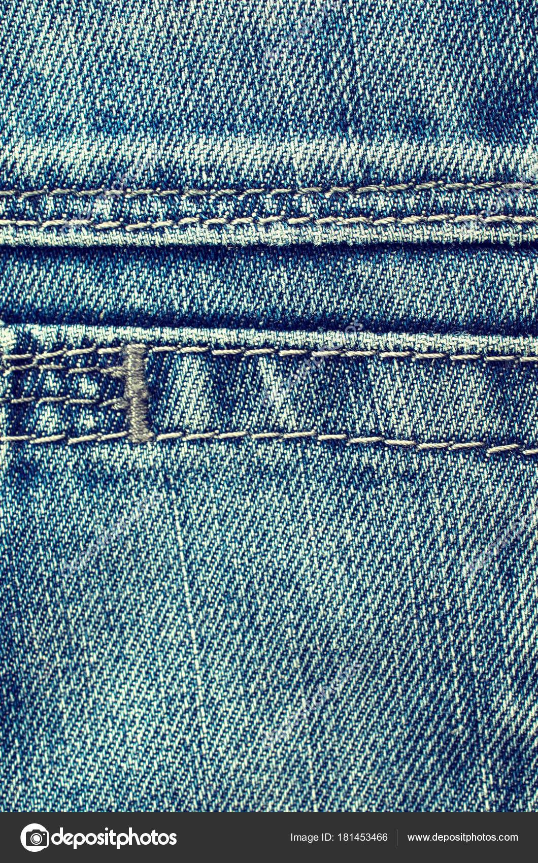 Denim texture with the effect of aging — Stock Photo © Shusha #181453466