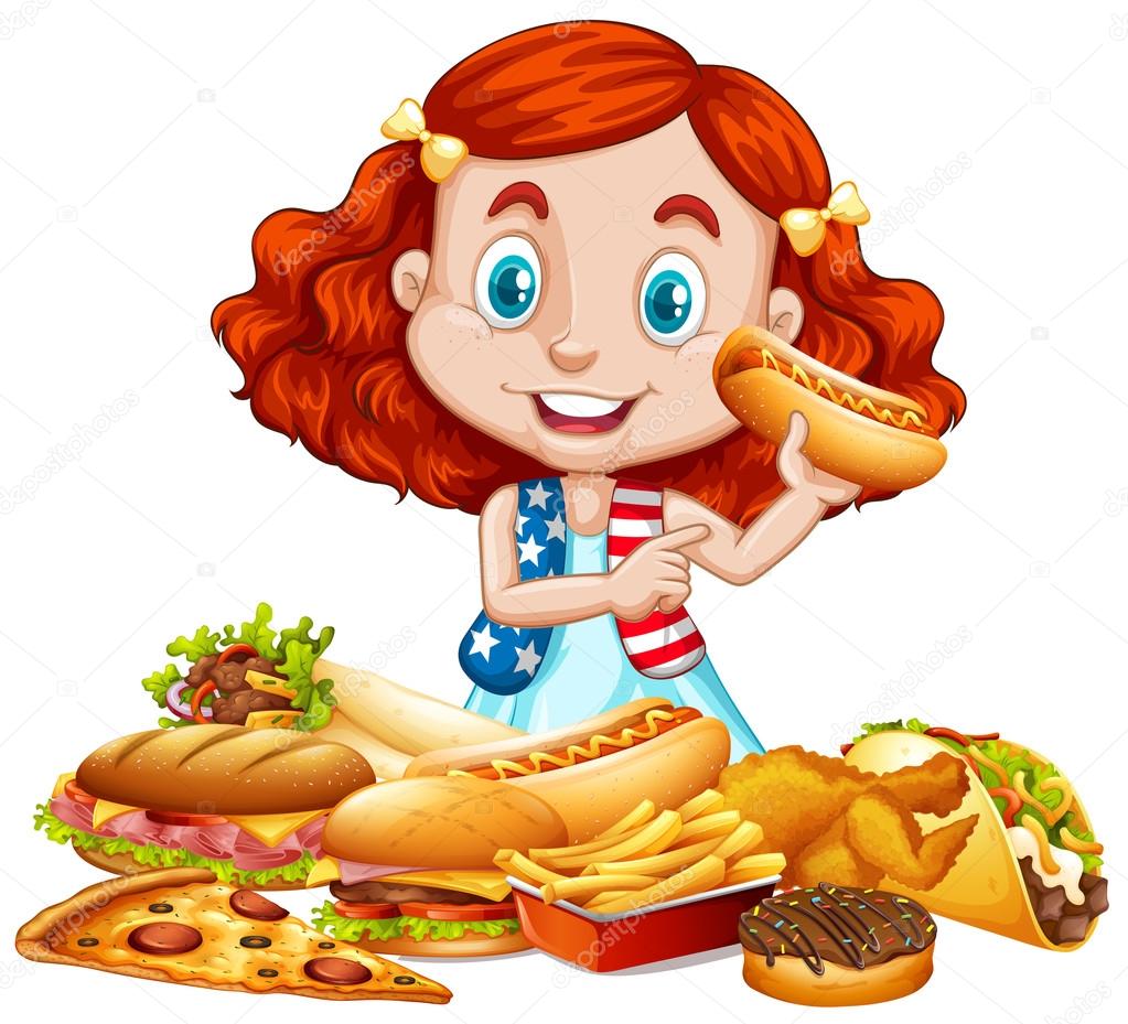 American Food Clip Art