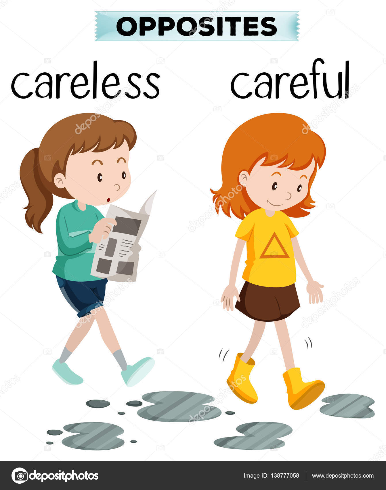 Careful Clipart