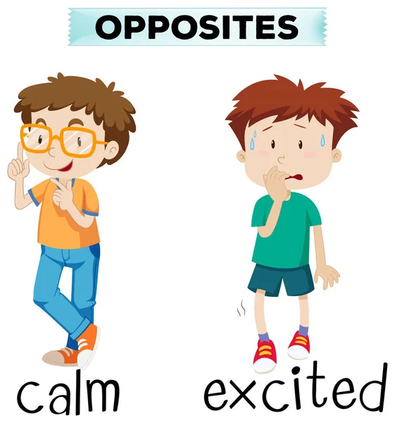 Opposite words with bad and good Stock Vector Image by ©blueringmedia ...