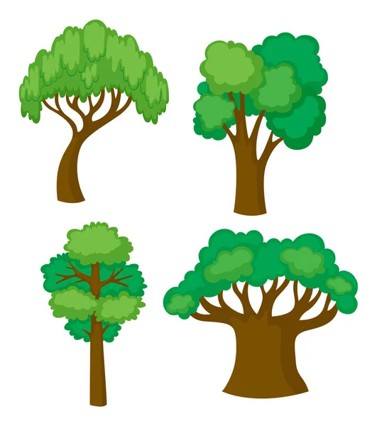 100,000 Different types of trees Vector Images | Depositphotos