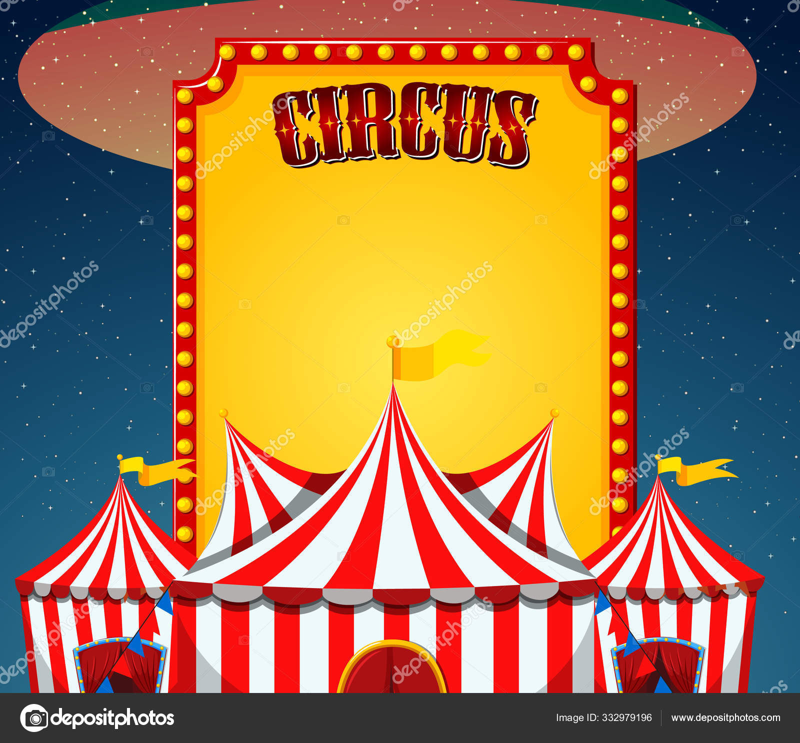 Inside Circus Tent Background