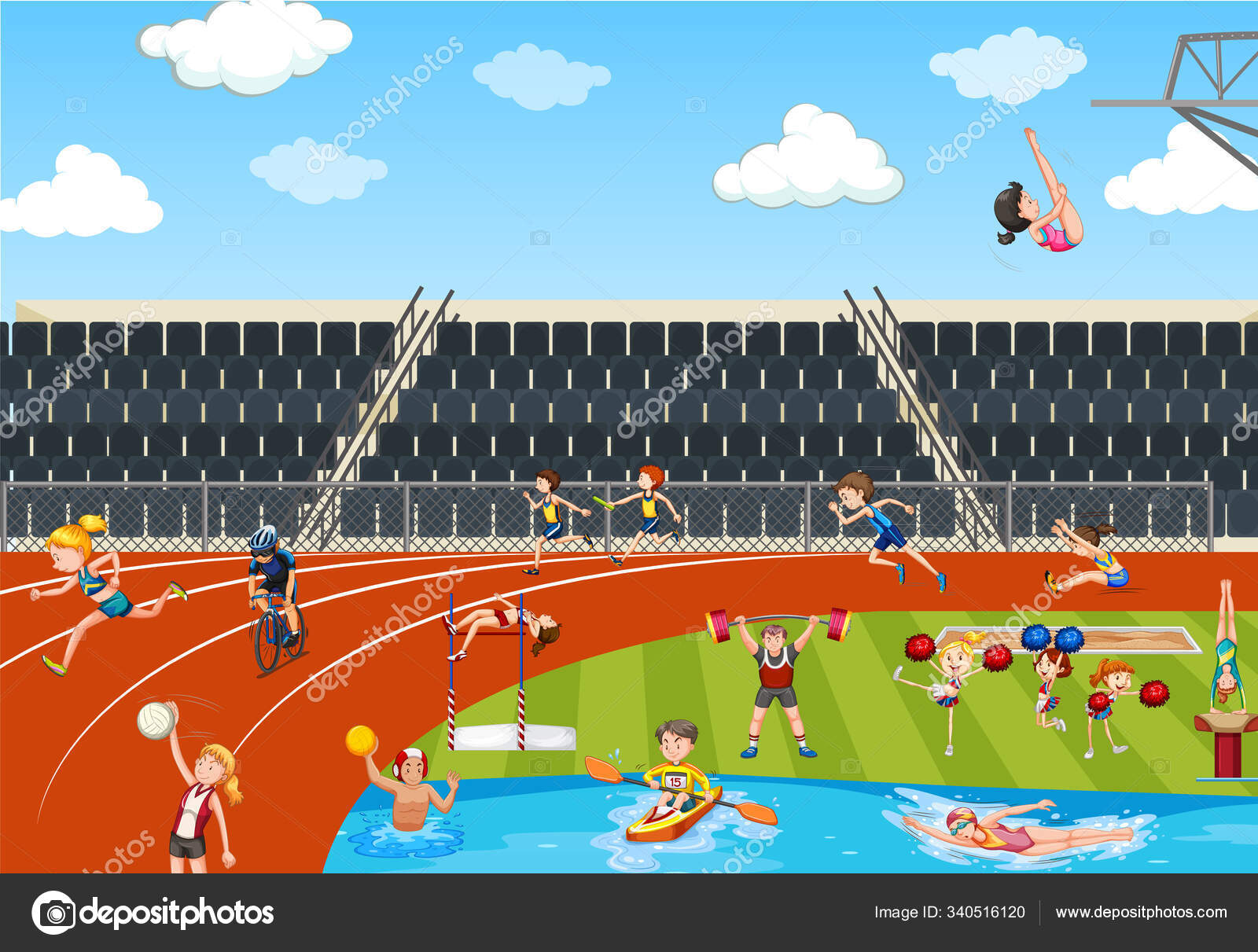 Track And Field Animations