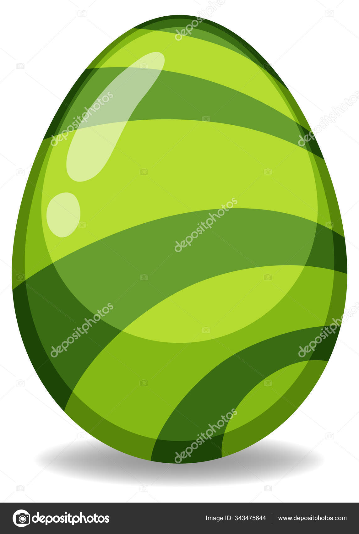 Easter theme with decorated egg in colorful patterns Stock Vector Image ...