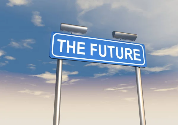 Past Present Future sign — Stock Photo © doomu #10852607