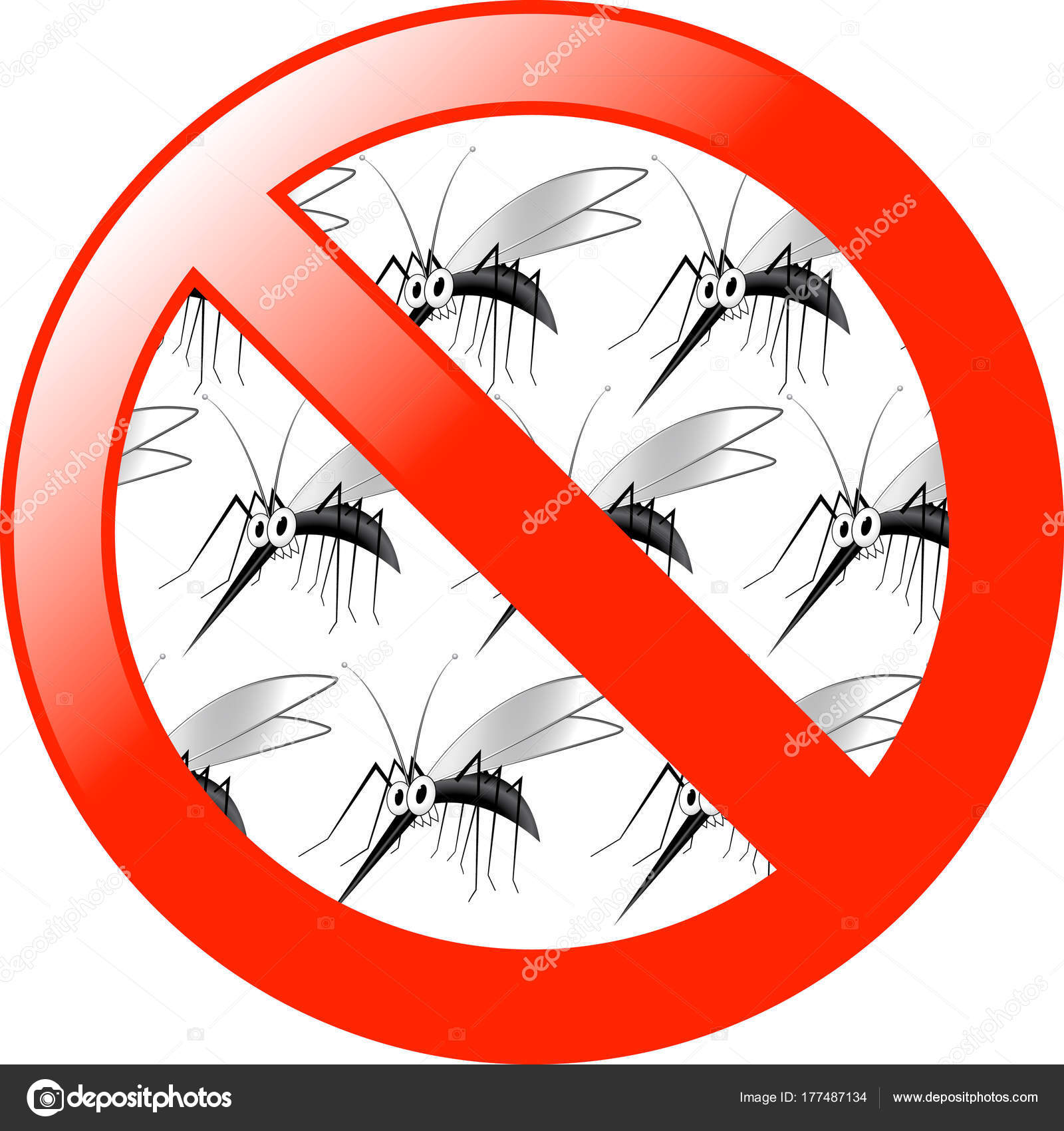 No Mosquitoes warning sign — Stock Photo © jamesstar #177487134