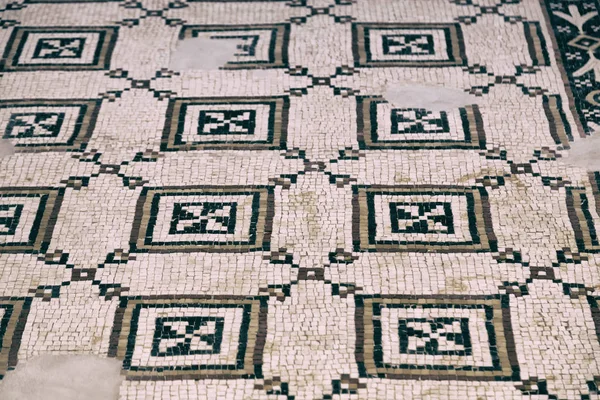 the antique ceramic roman decorative tile mosaic - Stock Image - Everypixel