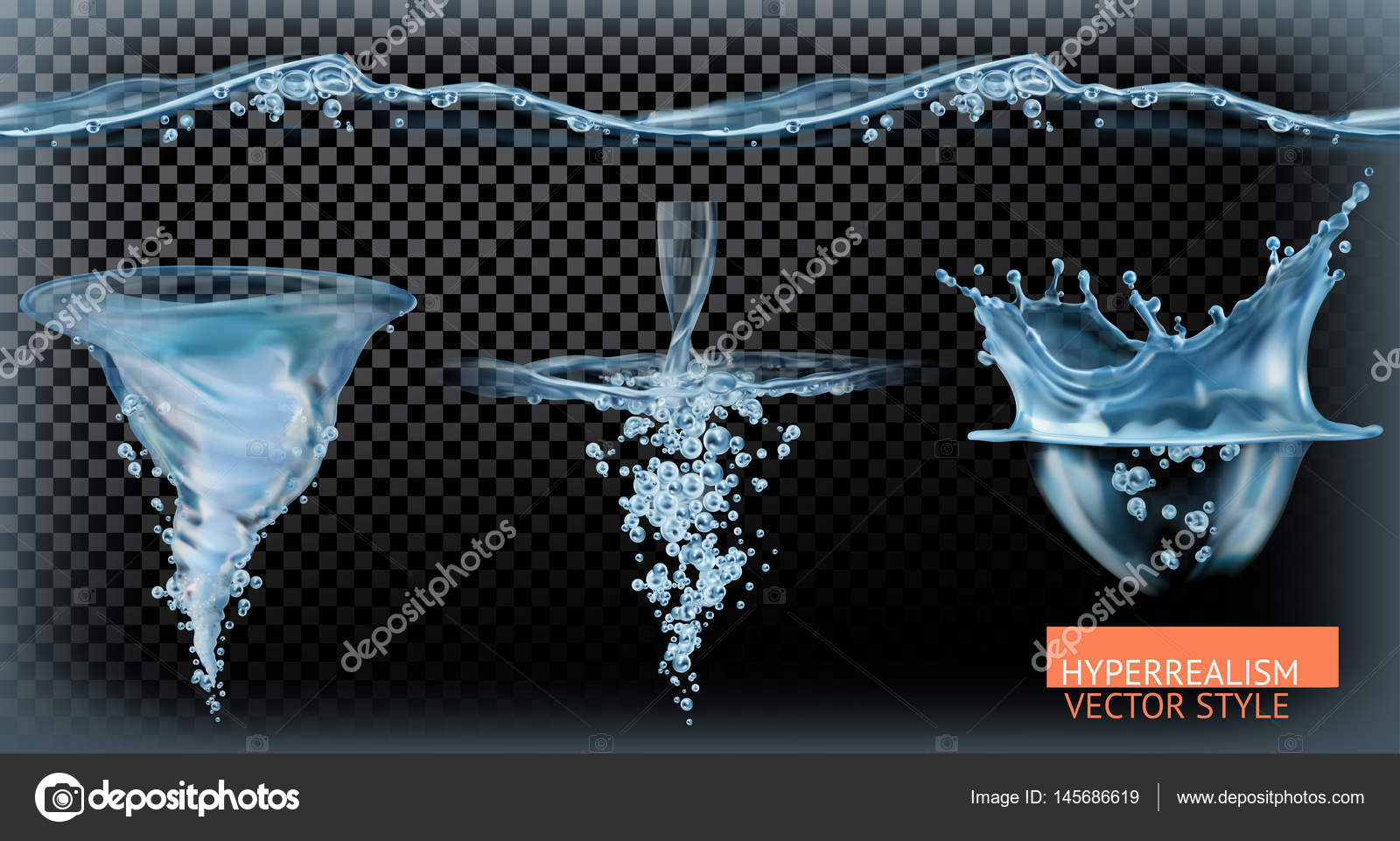 Water Flow Vector