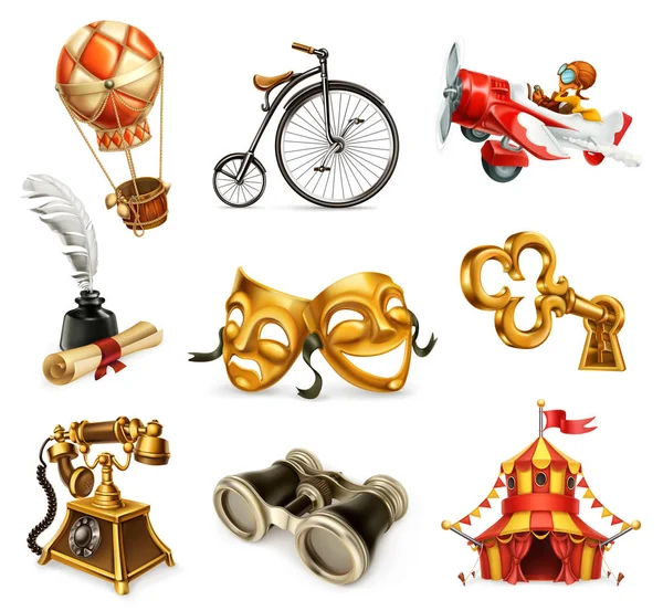 100,000 Old objects Vector Images | Depositphotos