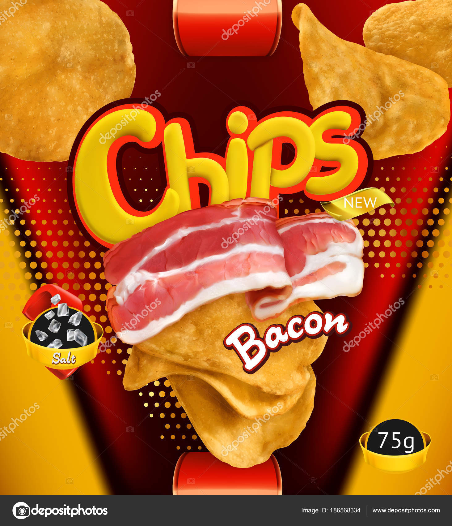 Bacon Flavored Chips