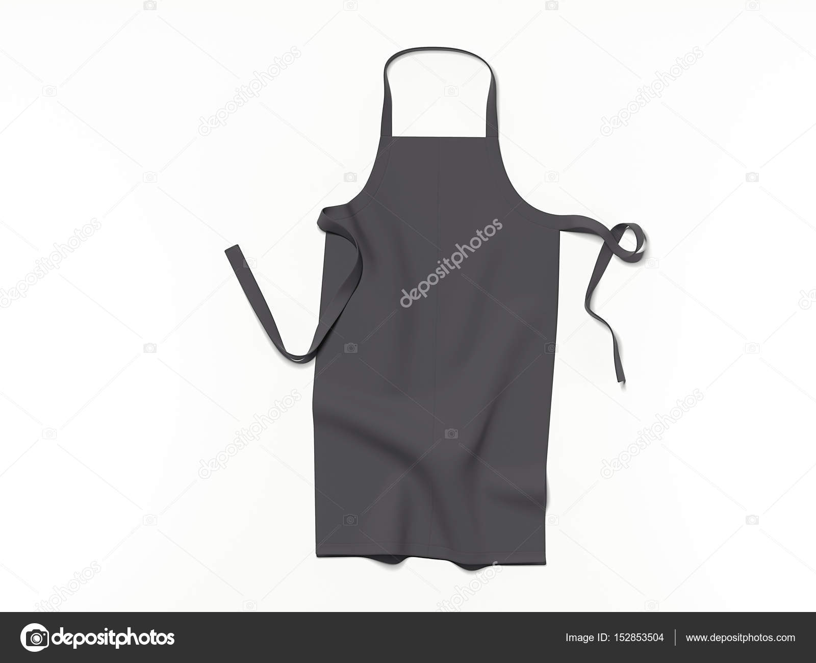 Black blank apron. 3d rendering — Stock Photo © ekostsov #152853504
