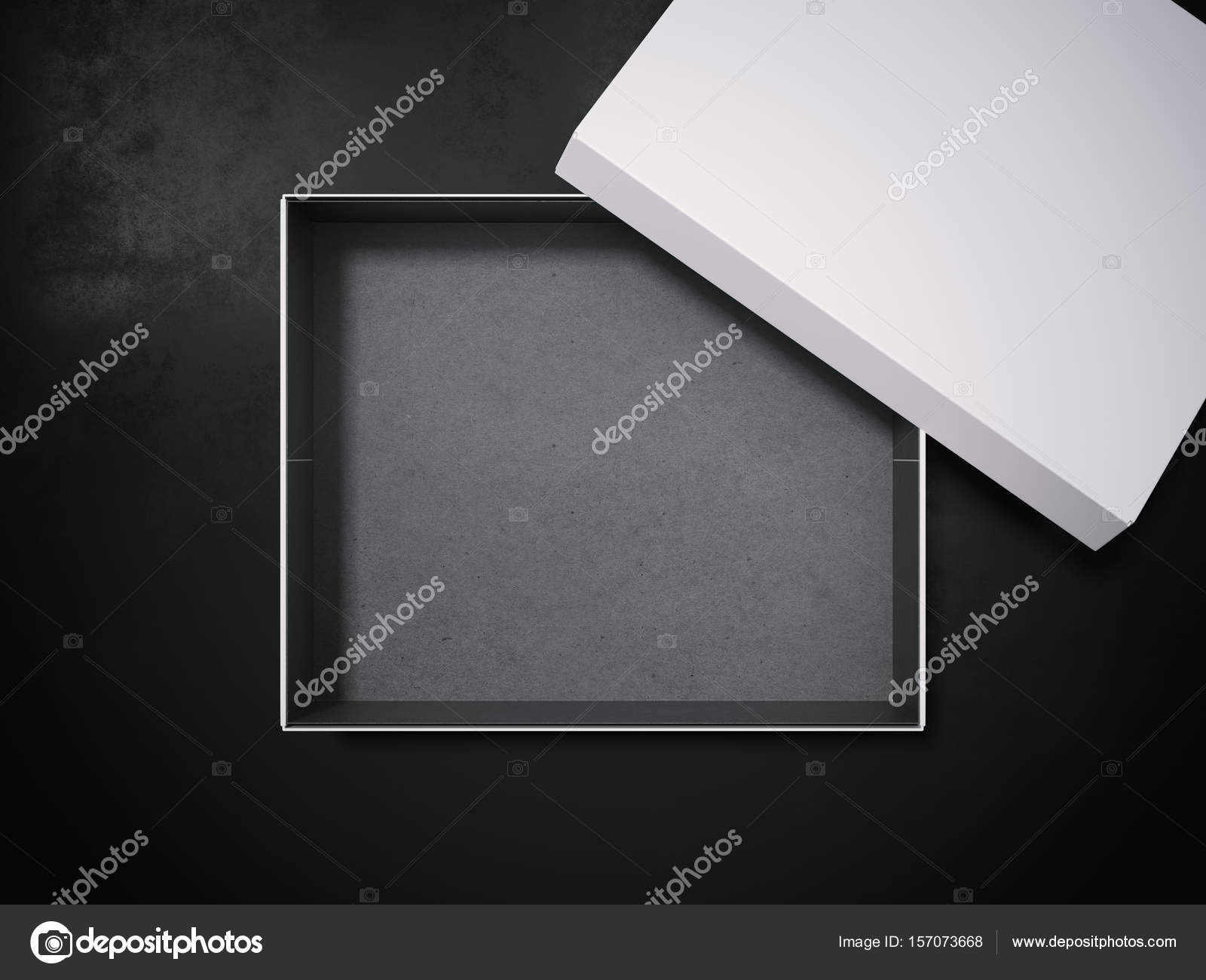 White box. 3d rendering Stock Photo by ©ekostsov 157073668