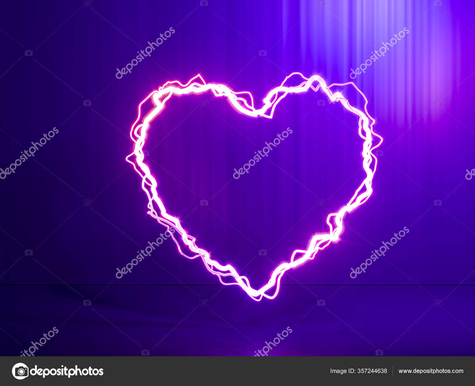 Electra Heart Neon Sign