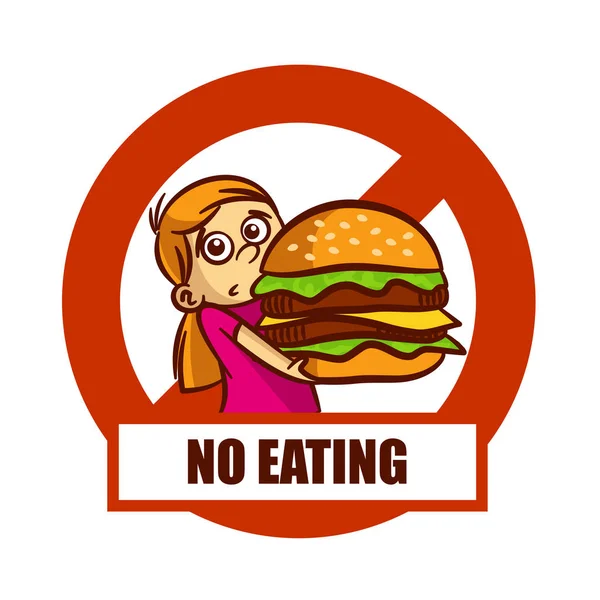 No Eating Sign Clip Art
