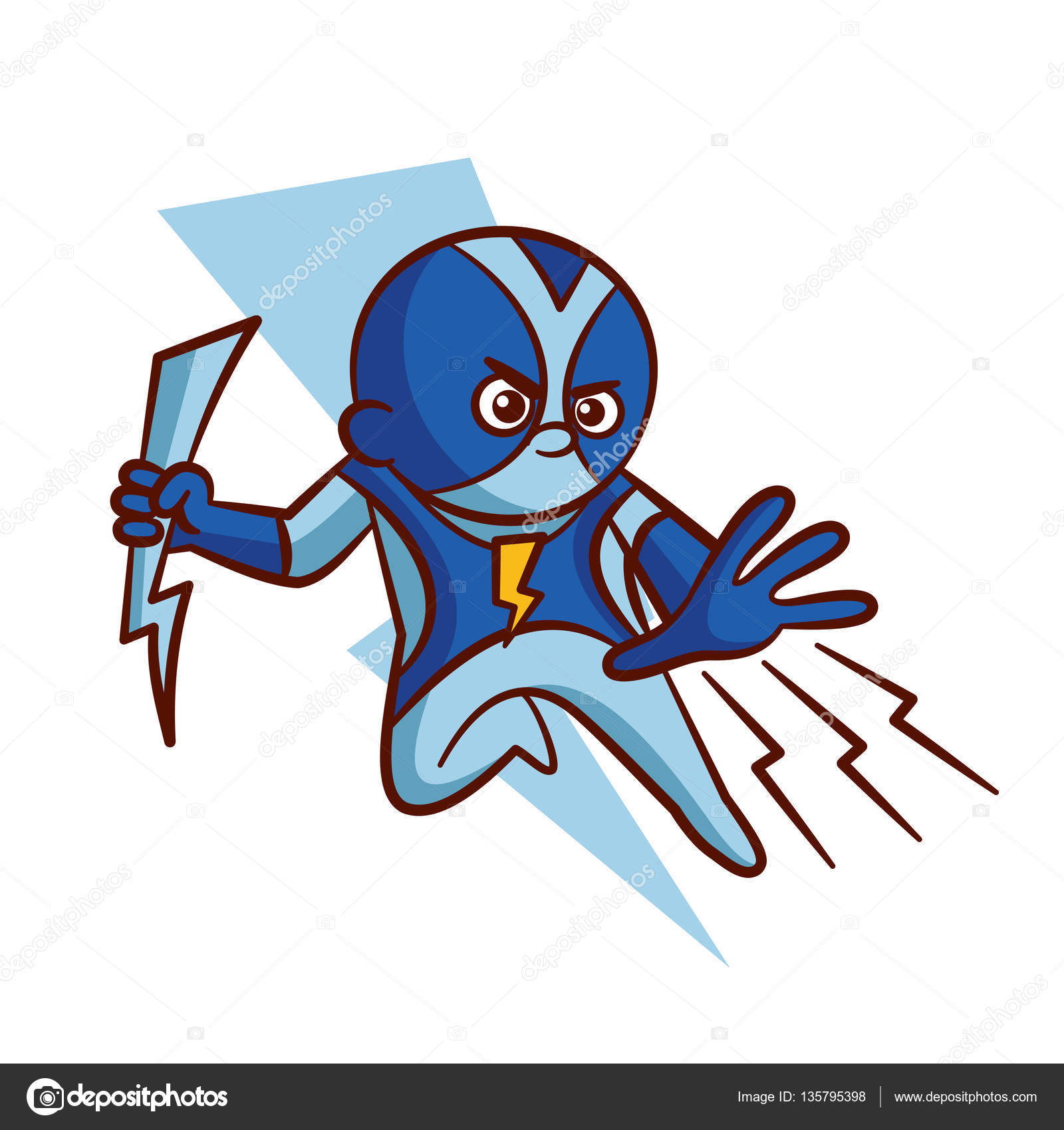 Lightning Cartoon Guy