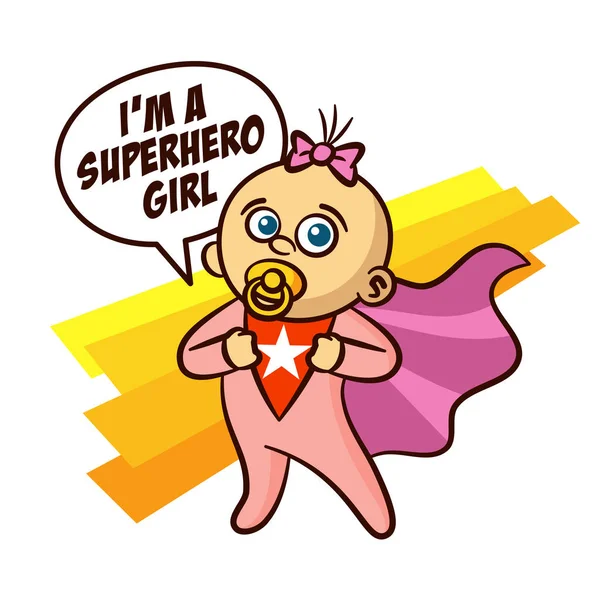 Superhero baby Vector Art Stock Images | Depositphotos