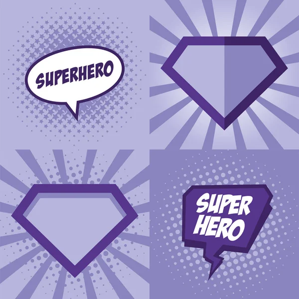 Logotipos De Super Herois Pop Art