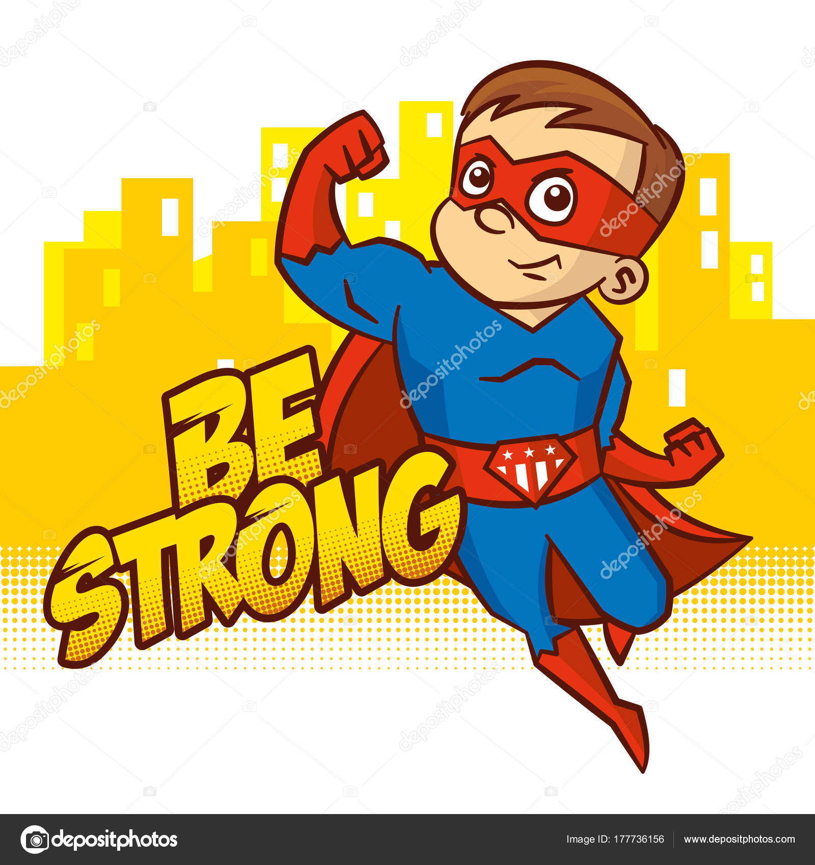 Strong Boy Clipart