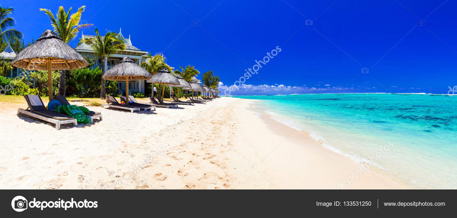 Serene tropical holidays - perfect white sandy beaches of Mauritius ...