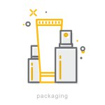 Icon Packaging Product Flat Design Stock Vector by ©vectorspoint 291877000