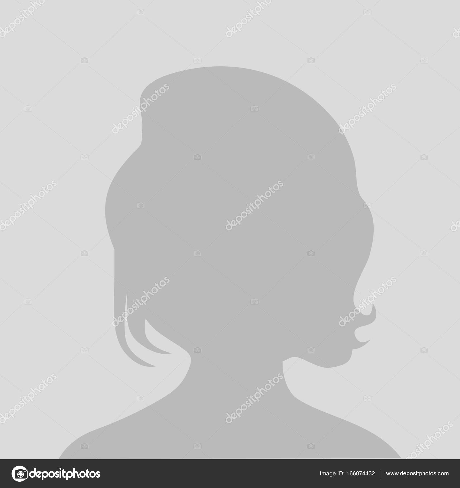 Default avatar profile icon, Grey photo placeholder, women Stock Vector ...