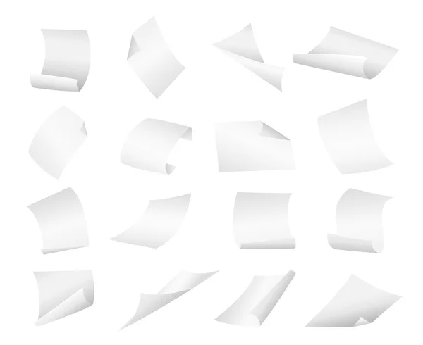 Paper falling Vector Art Stock Images | Depositphotos