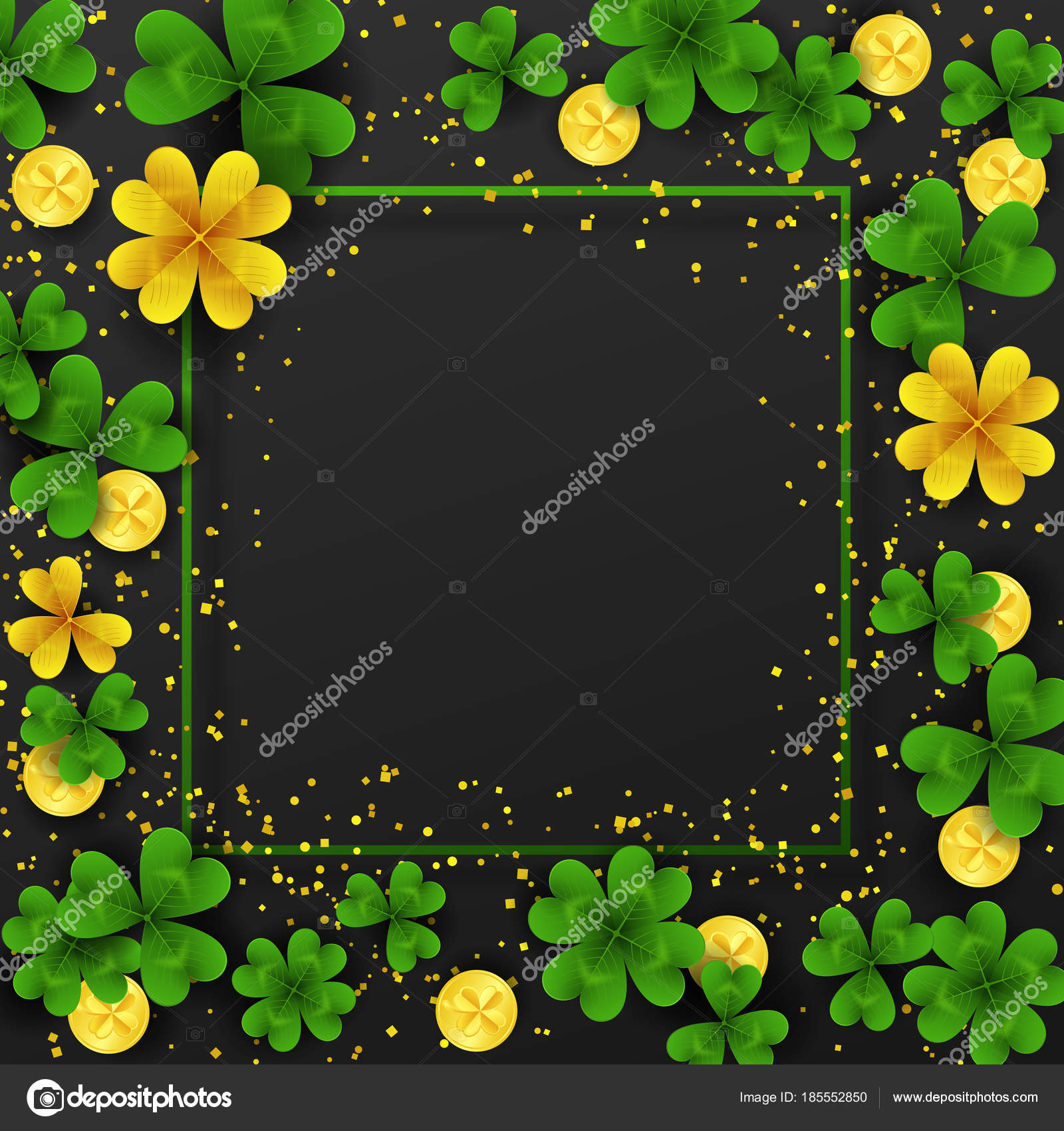 St Patricks Day Border