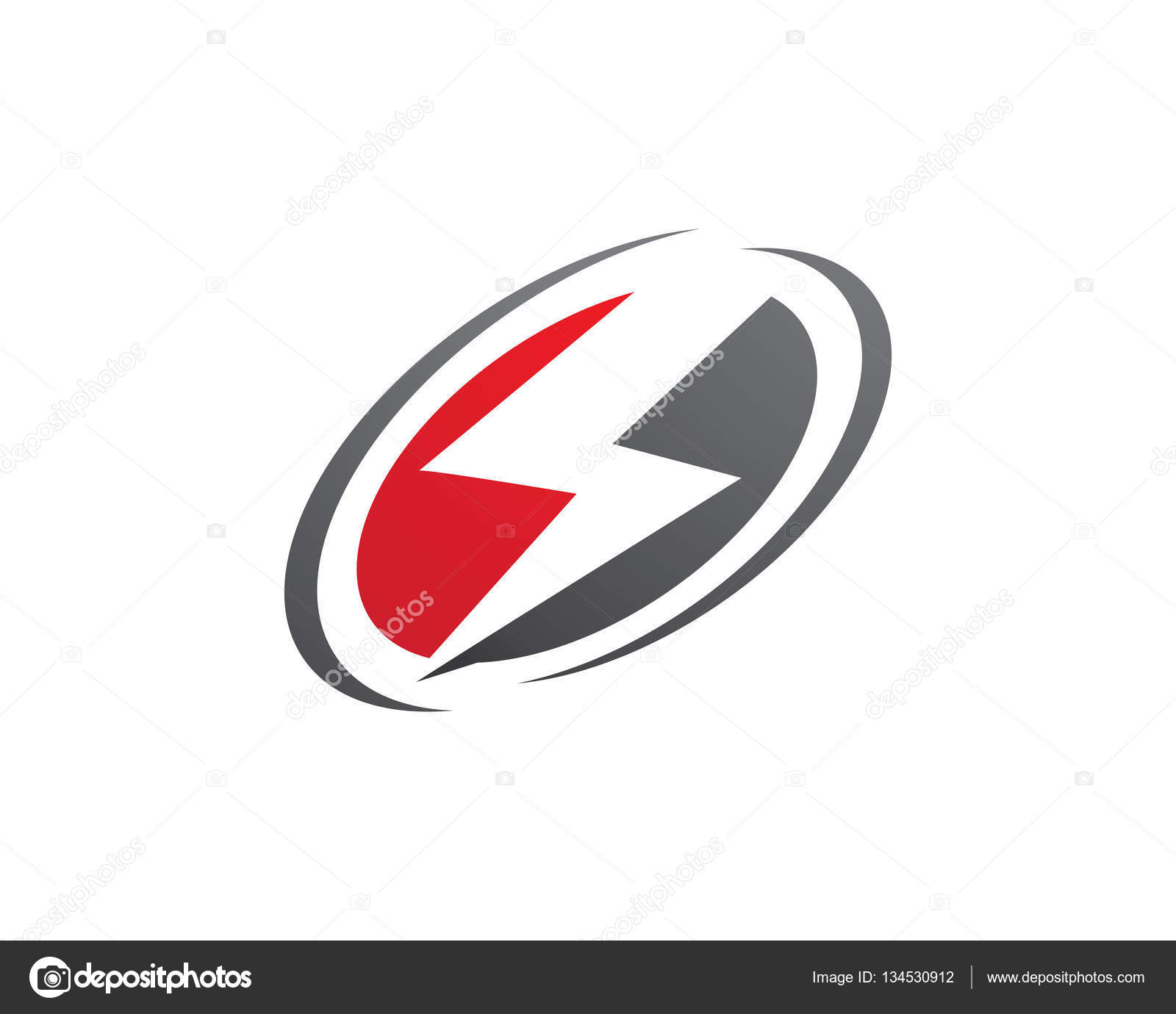 Icono del rayo vectorial y símbolos Vector de stock por ©elaelo 134530912