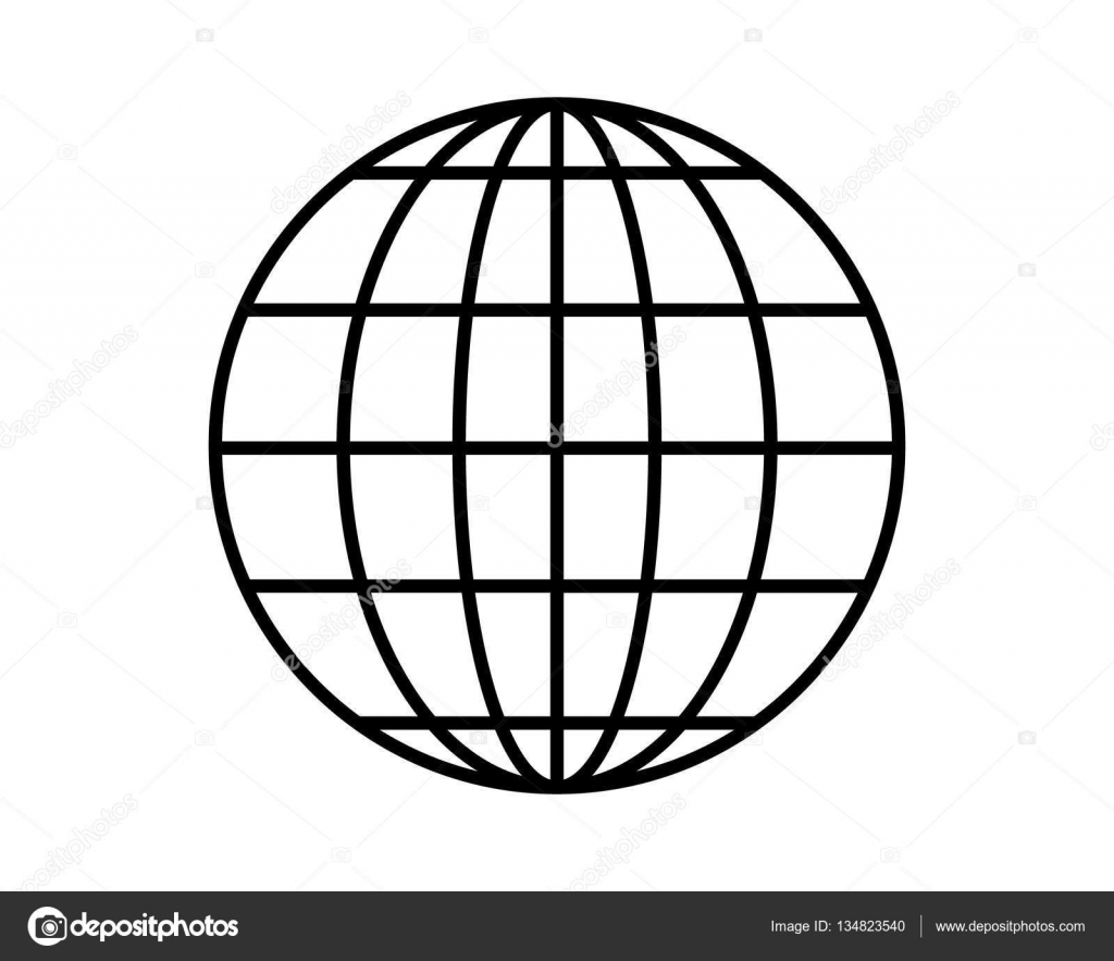 World global vector icon Stock Vector by ©elaelo 134823540