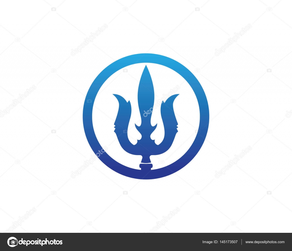 Magic trident tools logo vector template Stock Vector Image by ©elaelo ...