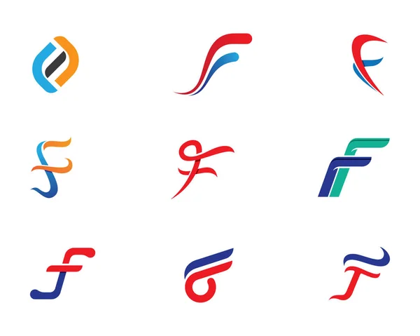 Letter F symbols — Stock Vector © Seamartini #6492961