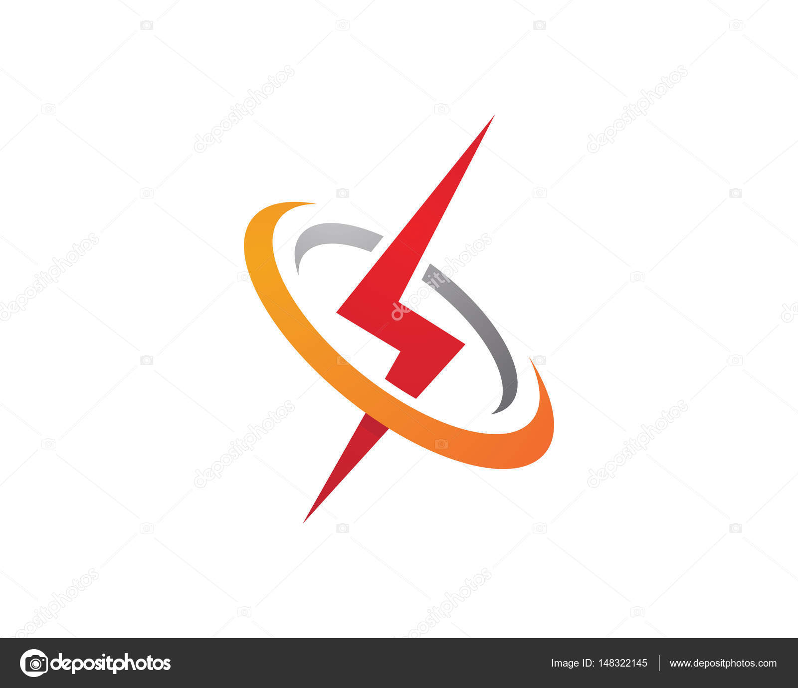 Flash lighting logo and symbols template — Stock Vector © elaelo #148322145