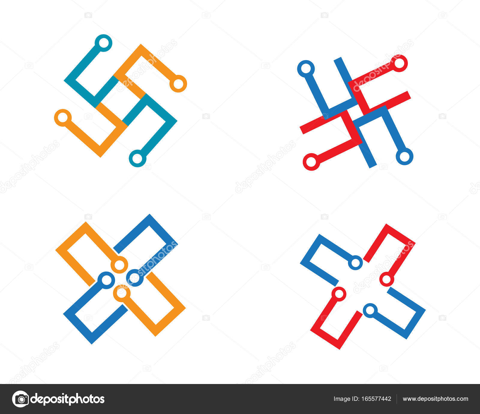 Cable, wires, wiring logo Stock Vector by ©elaelo 165577442