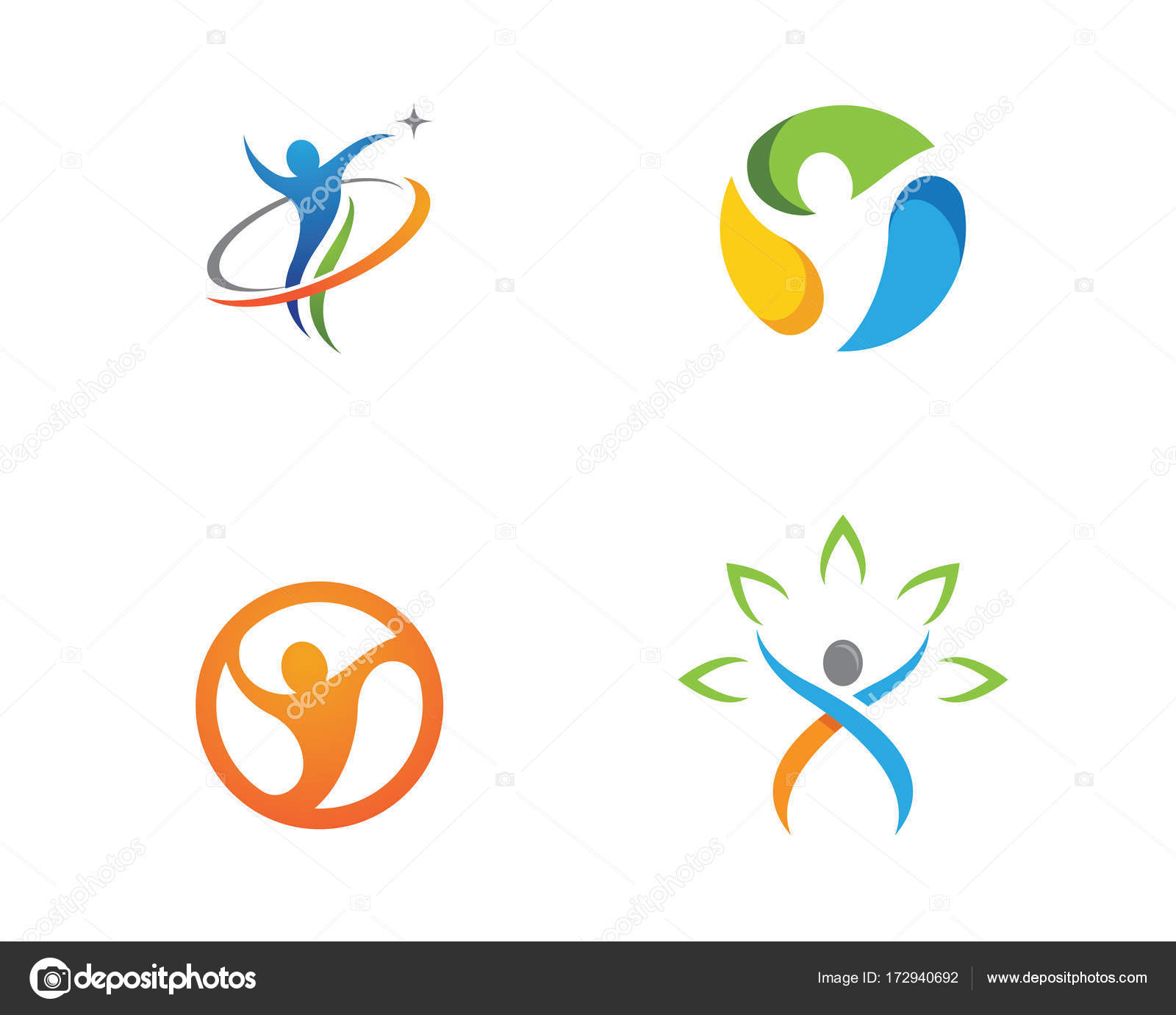 Plantilla de logotipo de Vida Saludable Vector de stock por ©elaelo ...
