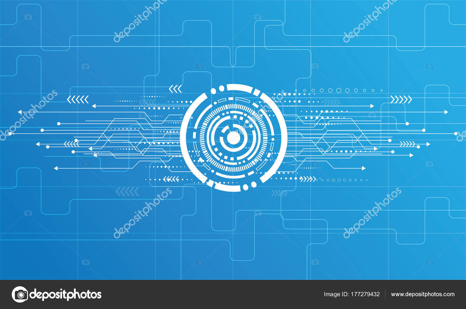 Abstract future digital science technology concept Stock Vector Image ...