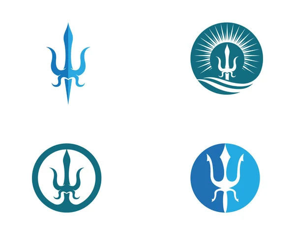 Magic trident tools logo vector template Stock Vector Image by ©elaelo ...