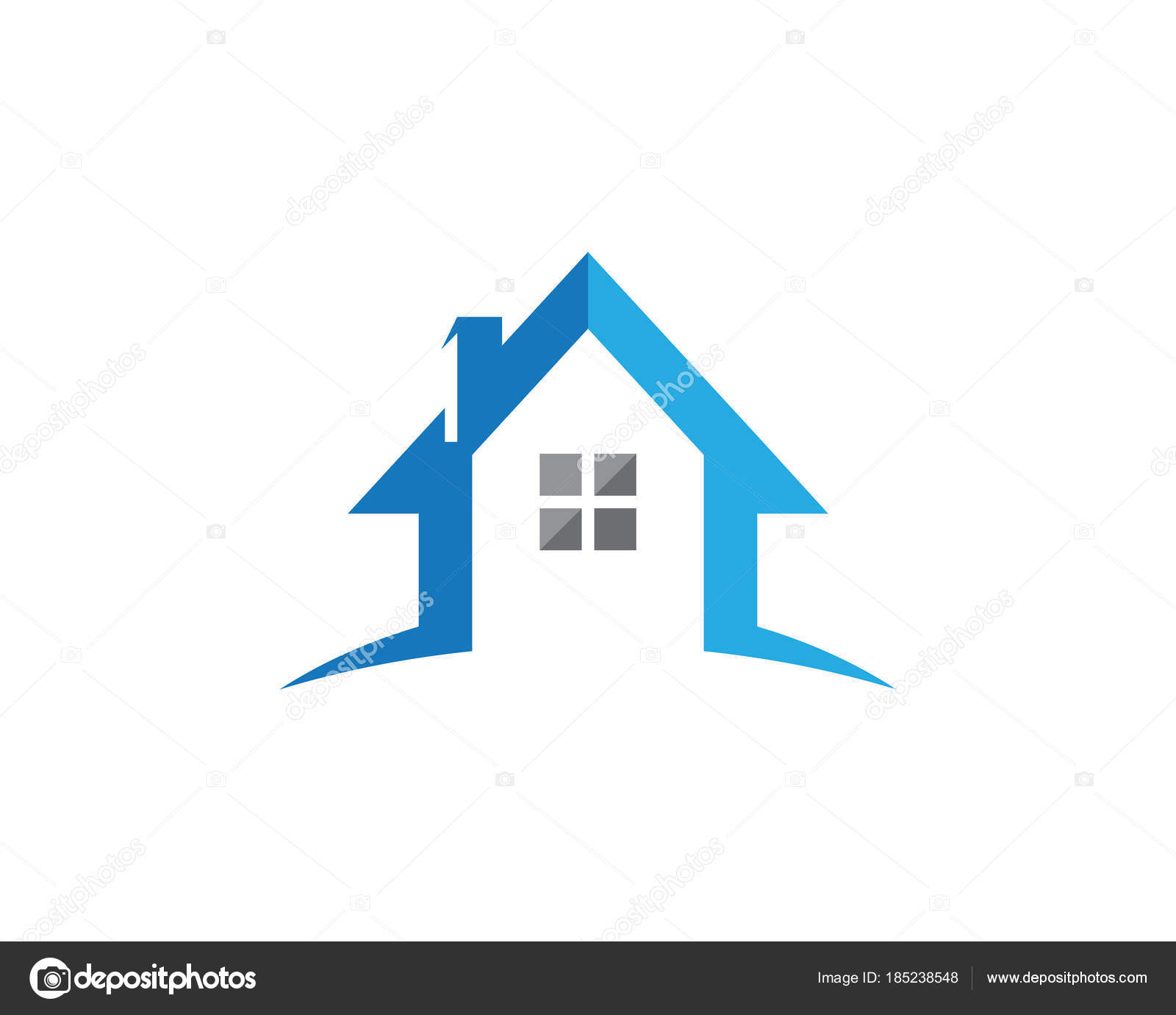 Logo properti dan konstruksi desain Vektor Stok oleh ©elaelo 185238548