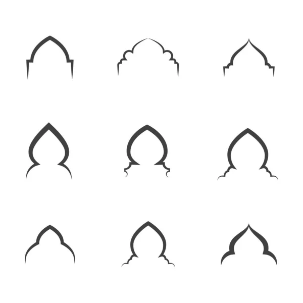 Islamic Architecture Arches Vector