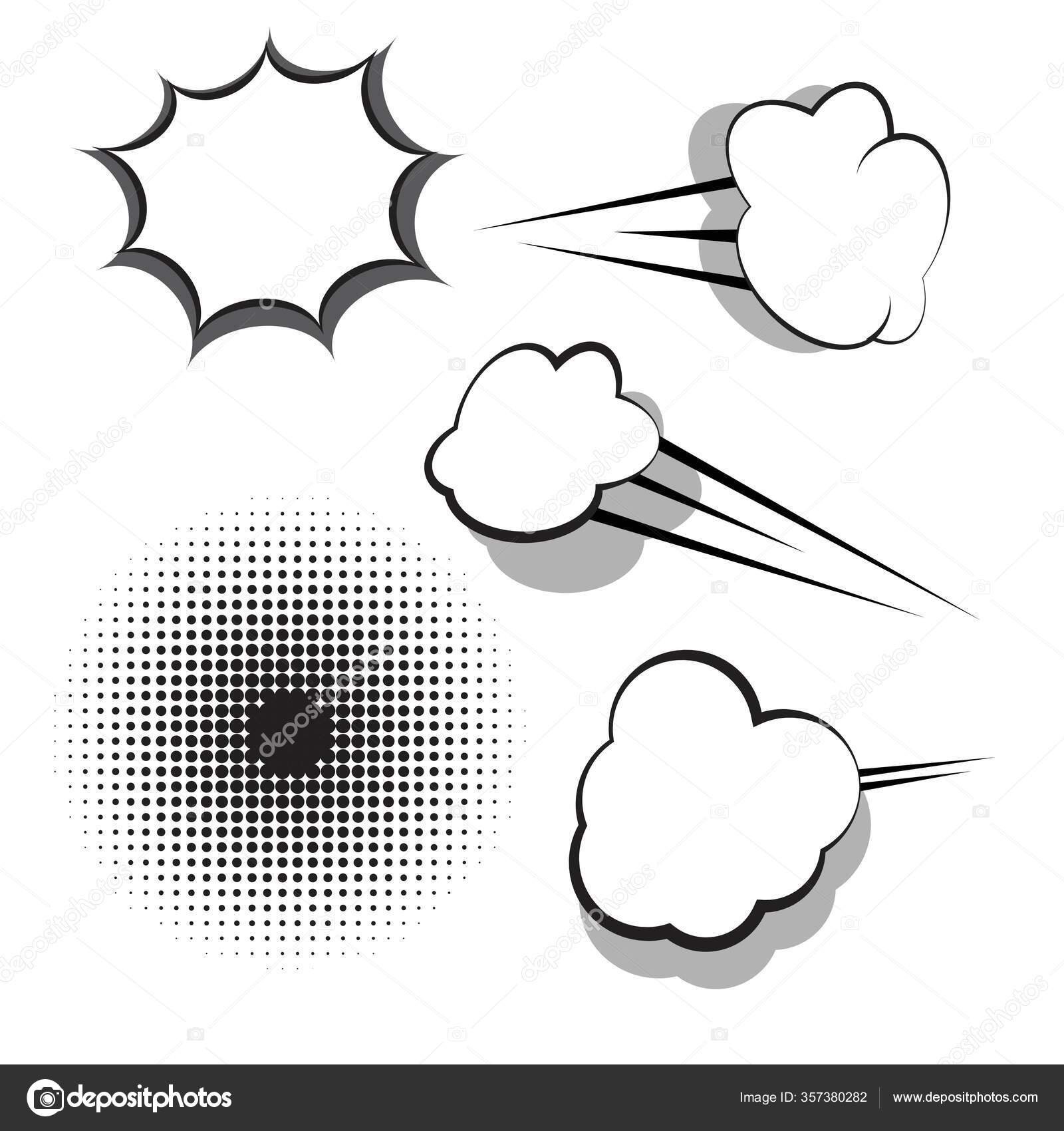 Comic Book Design Element Vector Illustration Stock Vector by ©elaelo ...
