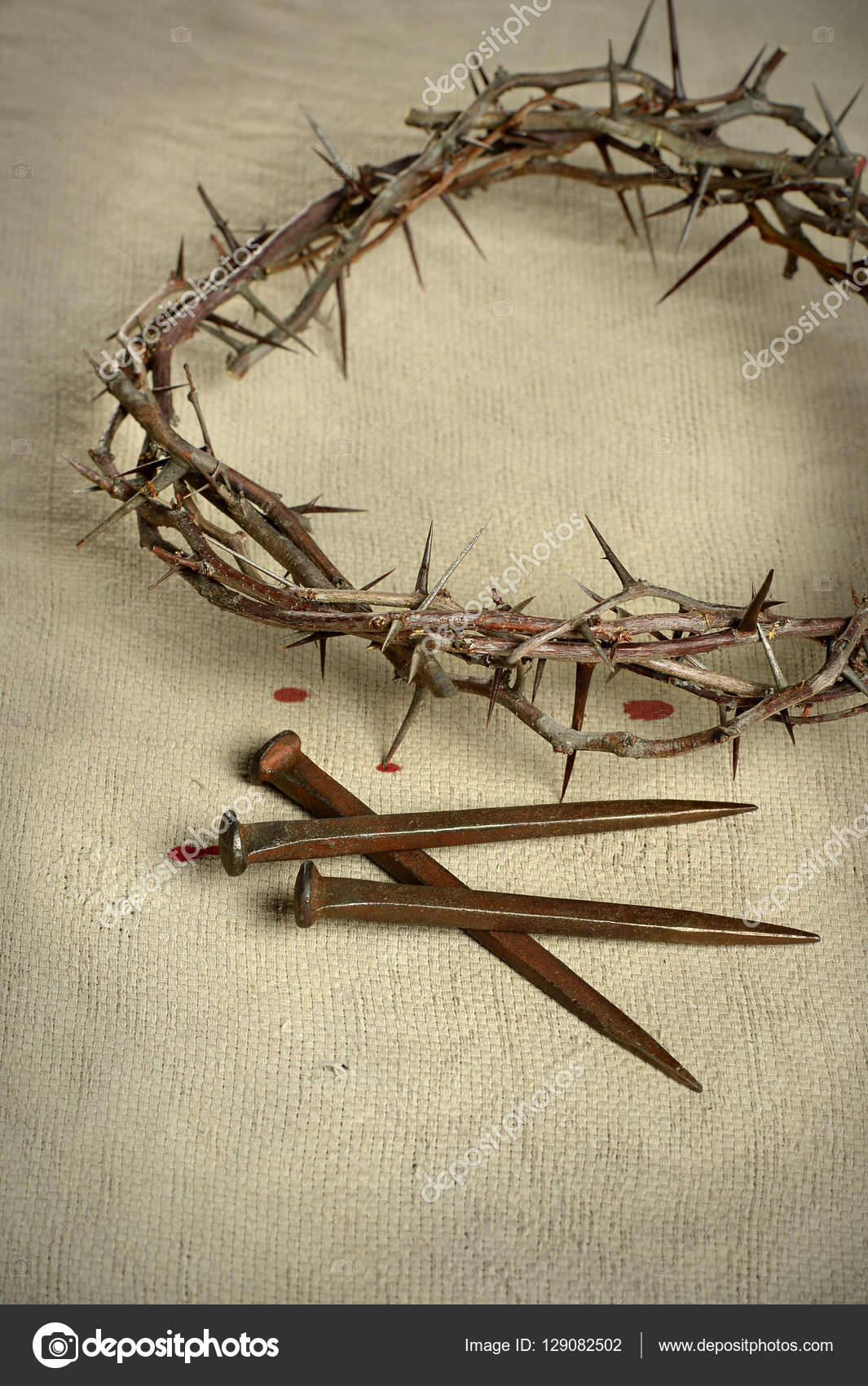 Crown Of Thorns And Nails