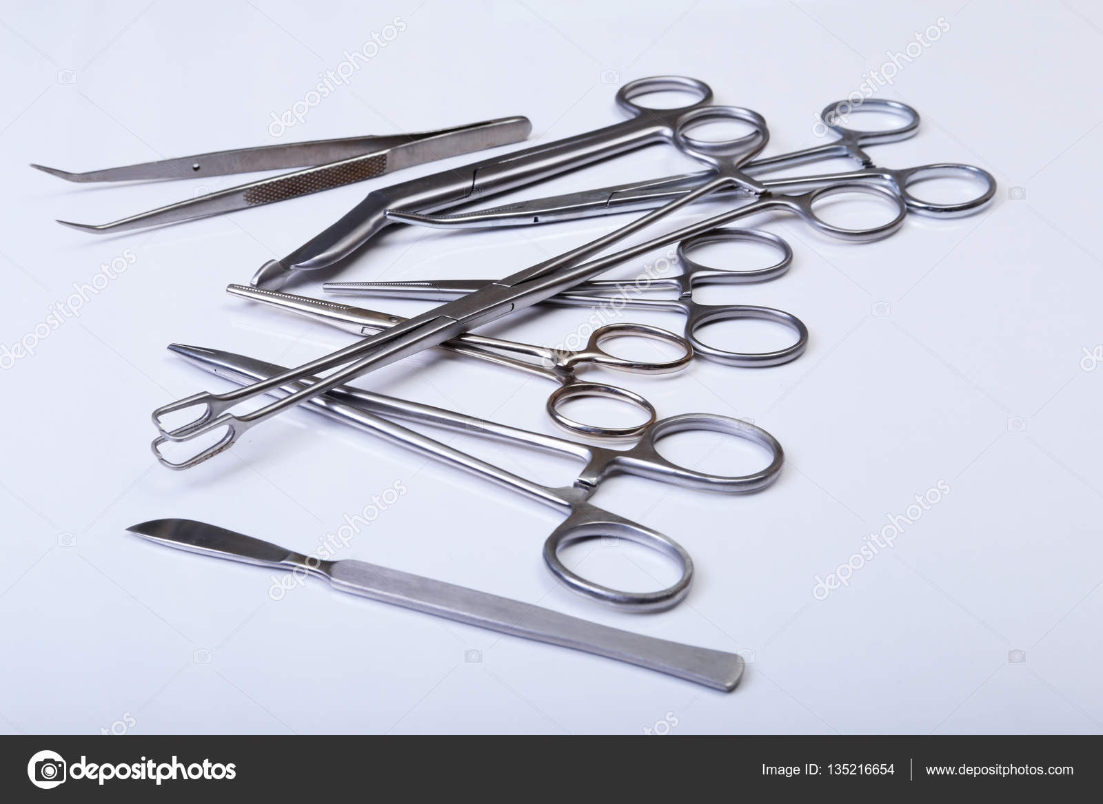 Surgical instruments and tools including scalpels, forceps tweezers ...